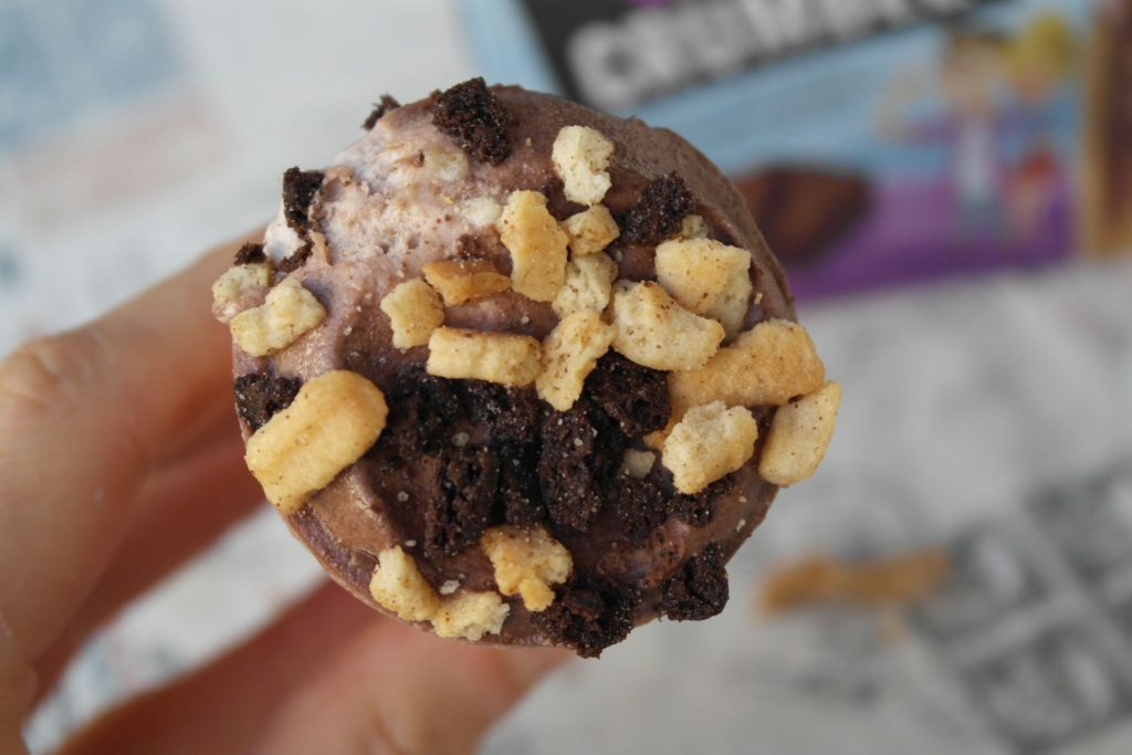 Foodtest: EDEKA Choco Crumble Eis - Waffeleis Keksteig!