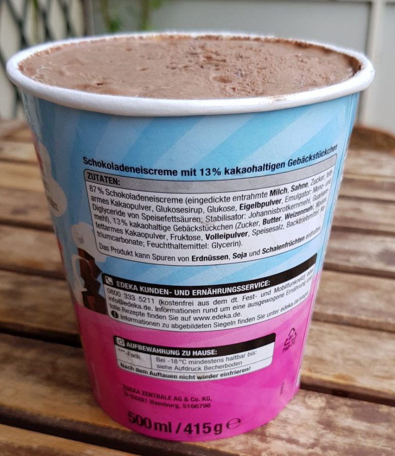 Eis-Test: EDEKA Eis Chocolate Fusion No Fake! - FoodLoaf