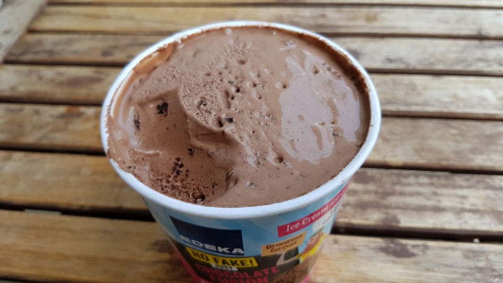 Eis-Test: EDEKA Eis Chocolate Fusion No Fake! - FoodLoaf